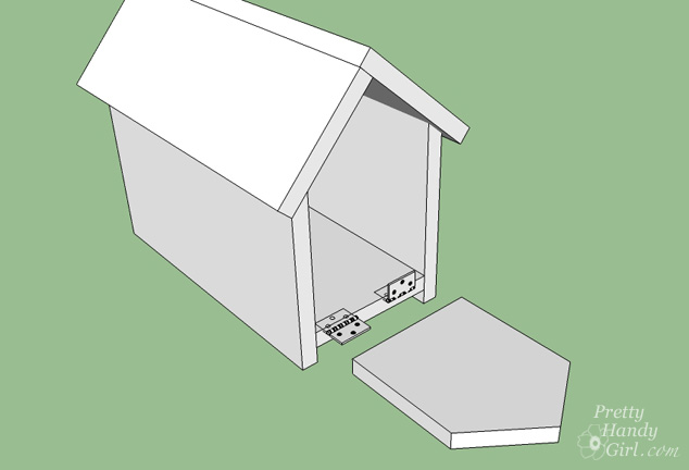 Make a House Shaped Mailbox - a Lowe's Creative Idea - Pretty Handy Girl