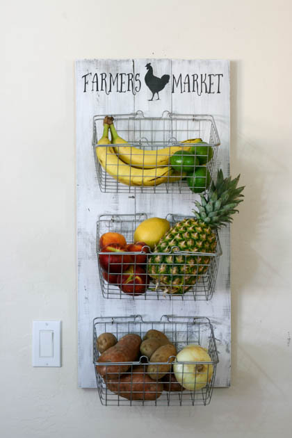 DIY Produce Rack | Pretty Handy Girl | Bloglovin’