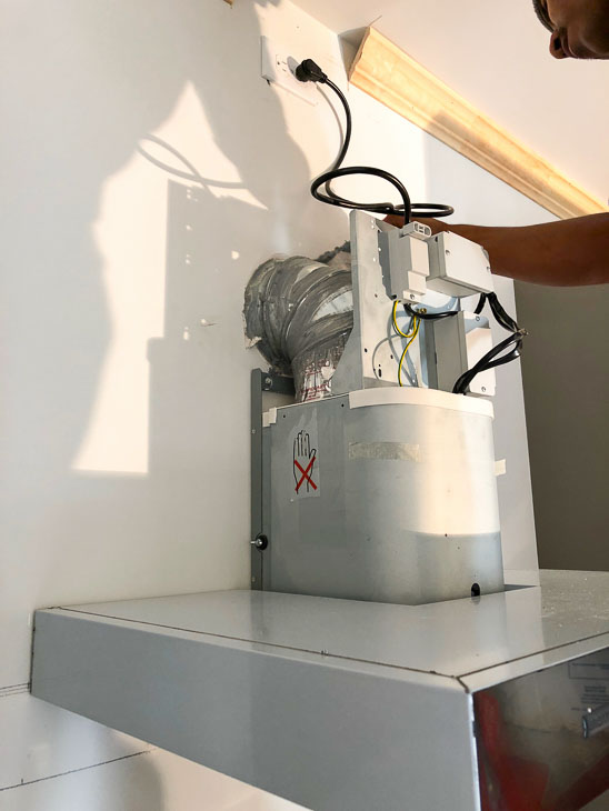 Saving Etta: Kitchen Update & Installing the Range Hood - Pretty Handy Girl