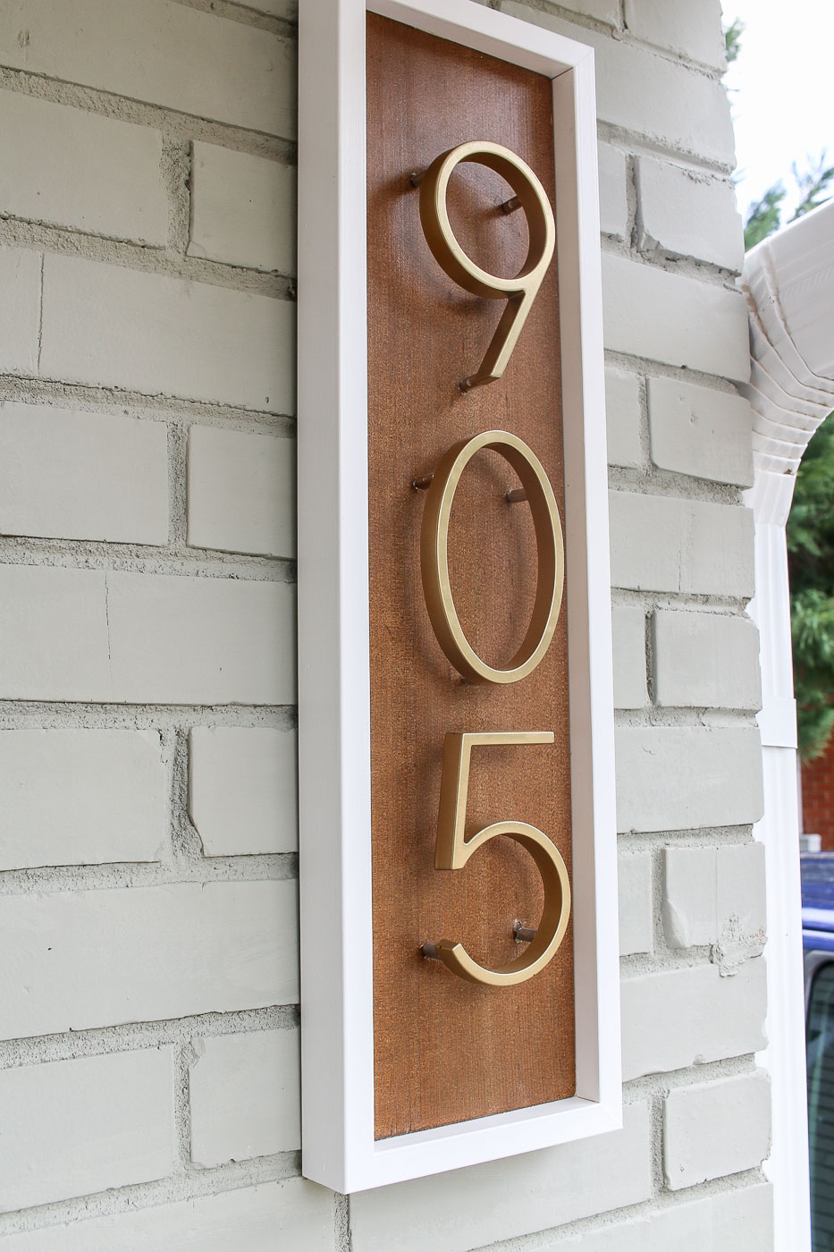 DIY House Number Sign Ideas to Instantly Boost Your Curb Appeal ...